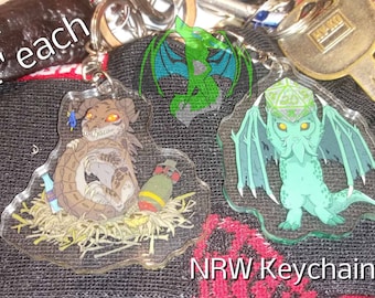 Cthulhu Keychain - Etsy