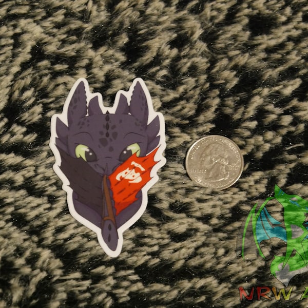 Toothless Bumper Sticker - Etsy
