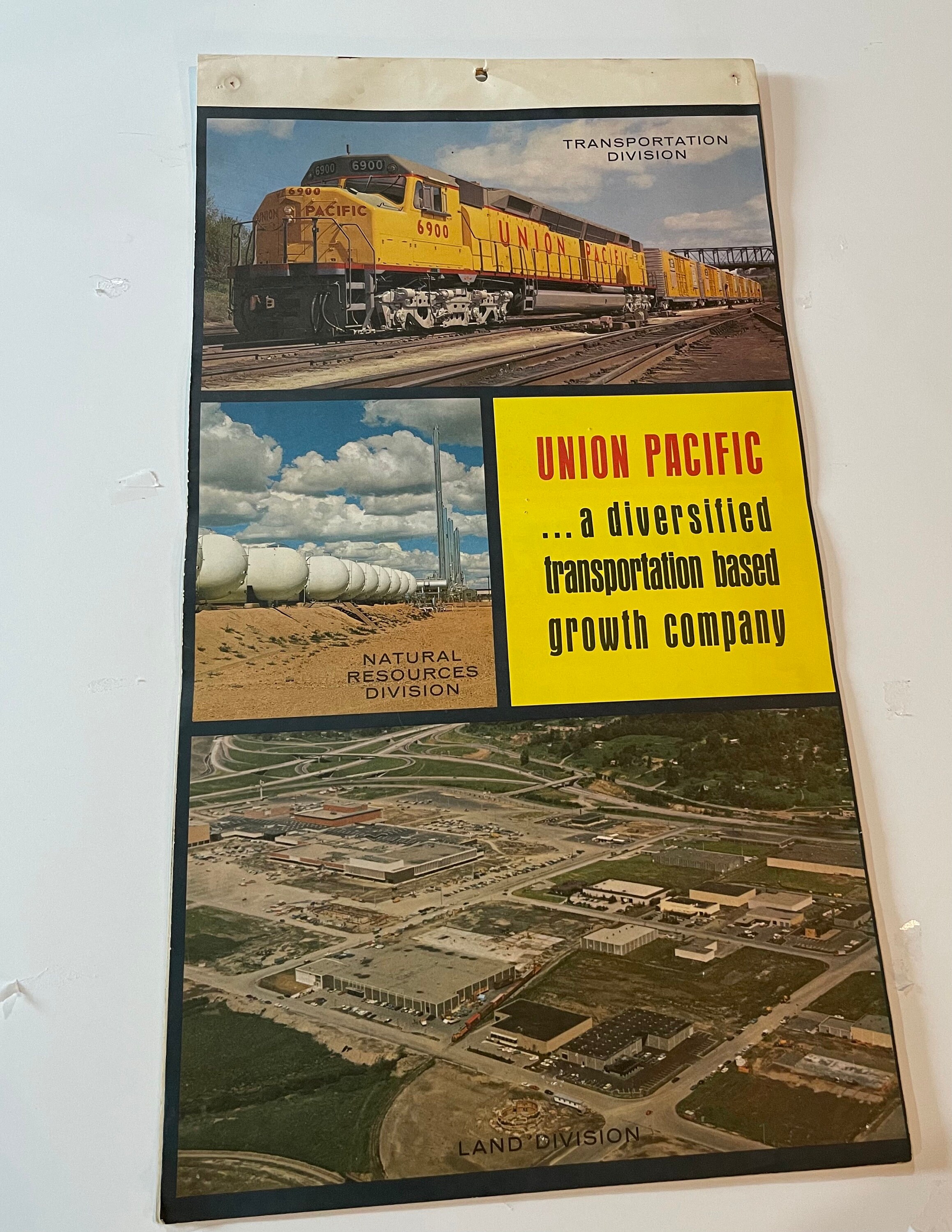 Union Pacific Railroad Calendar 1970 - Etsy