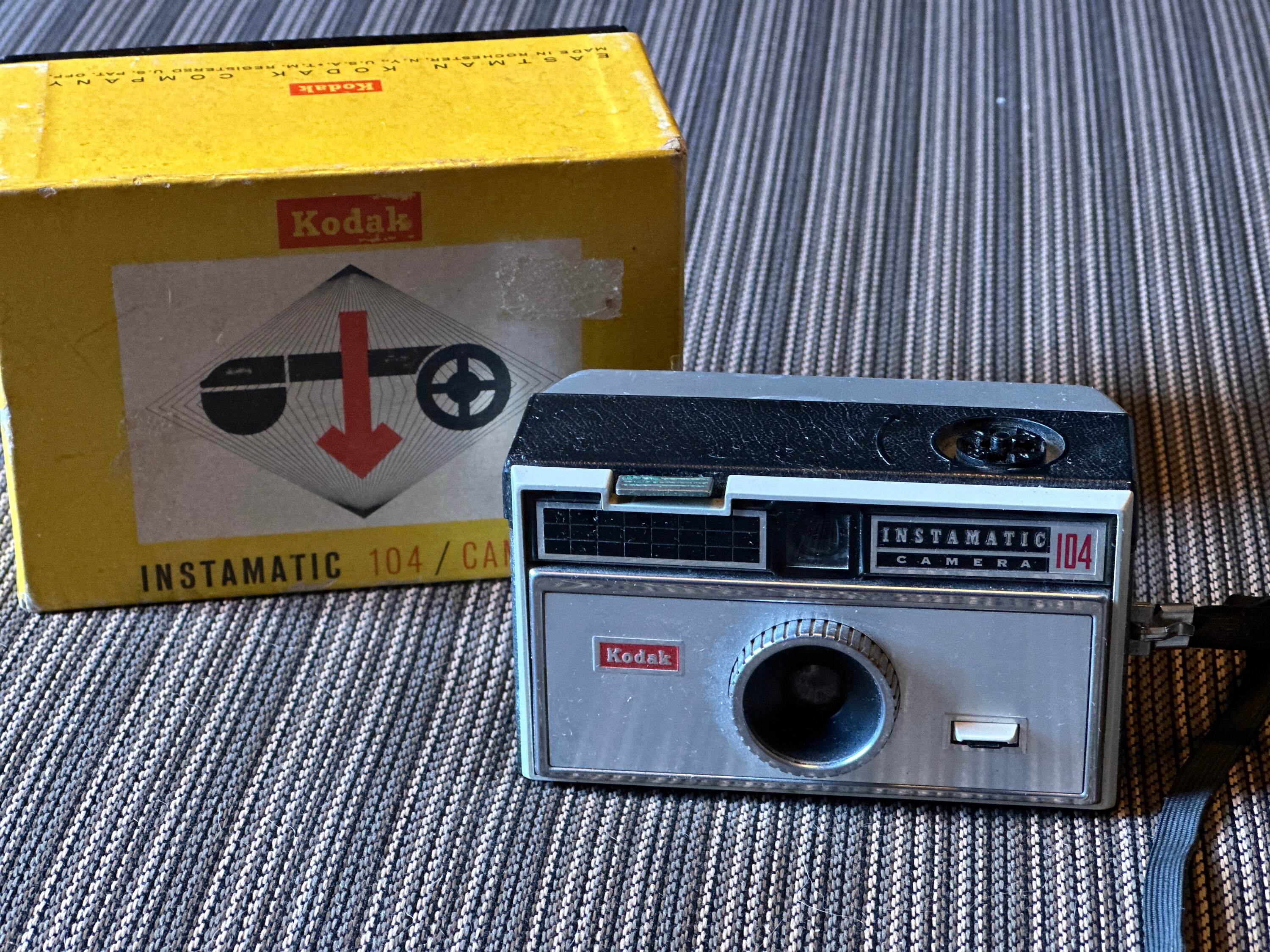 Kodak Instamatic 104 Camera With Box - Etsy