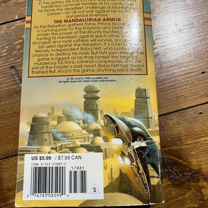 The Mandalorian Armor K W Jeter 1998 - Etsy