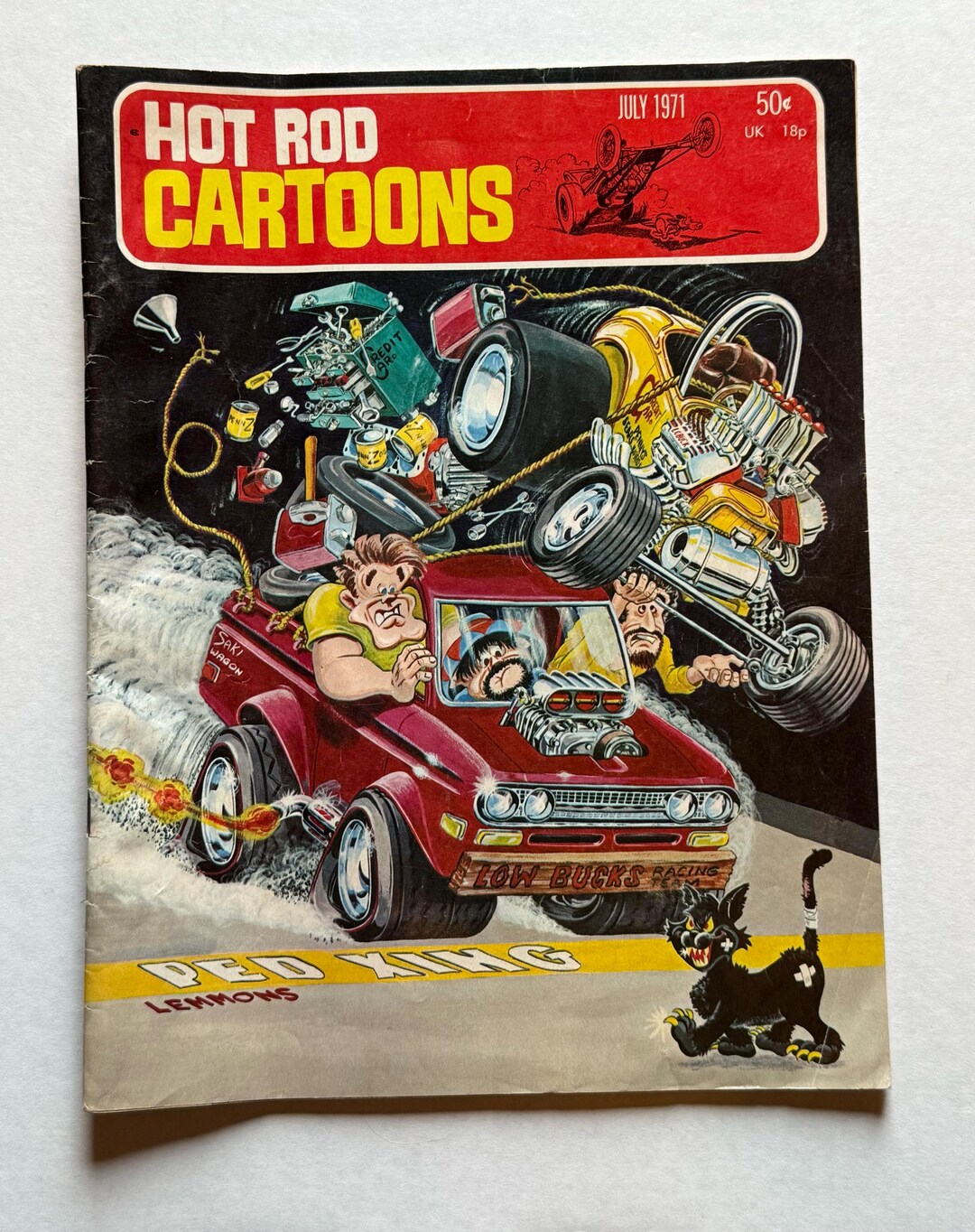 Hot Rod Cartoons 41 Comic Magazine July 1971 - Etsy