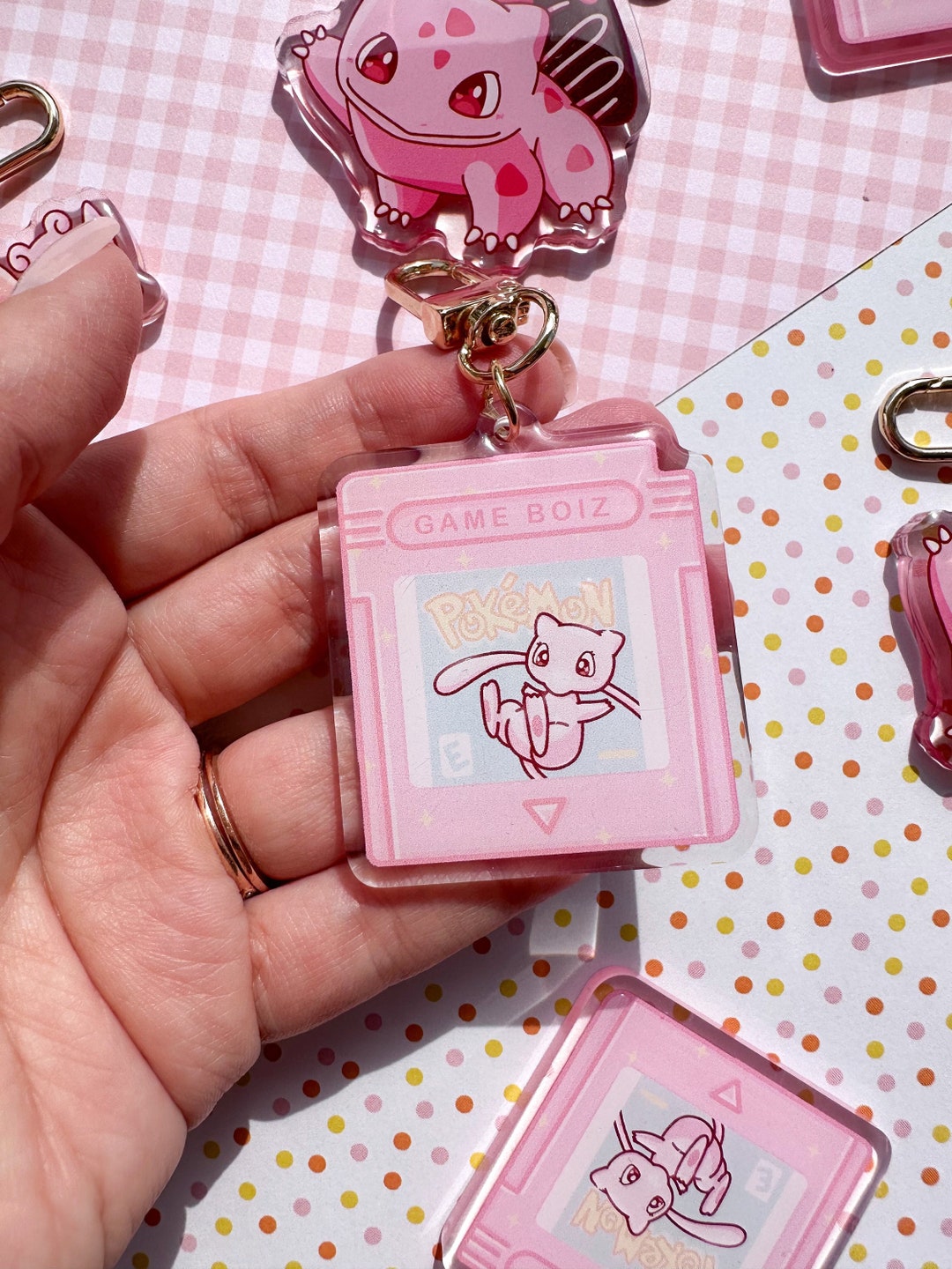 Acrylic Mew Cartridge Keychain - Etsy