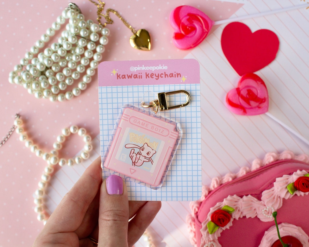Acrylic Mew Cartridge Keychain - Etsy