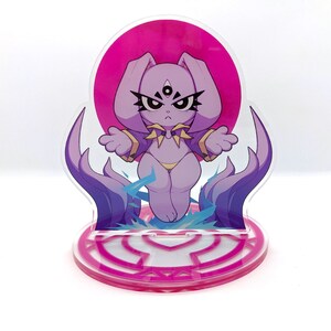 Gem Acrylic Stand Chibi Furry Rabbit Standee - Etsy