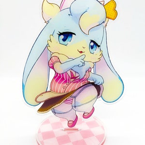 Sofu Acrylic Stand Chibi Furry Rabbit Standee - Etsy