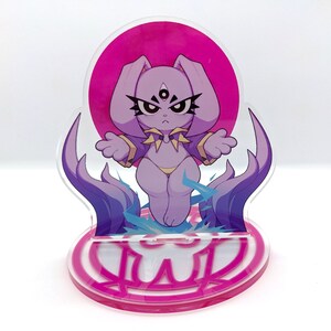 Gem Acrylic Stand Chibi Furry Rabbit Standee - Etsy