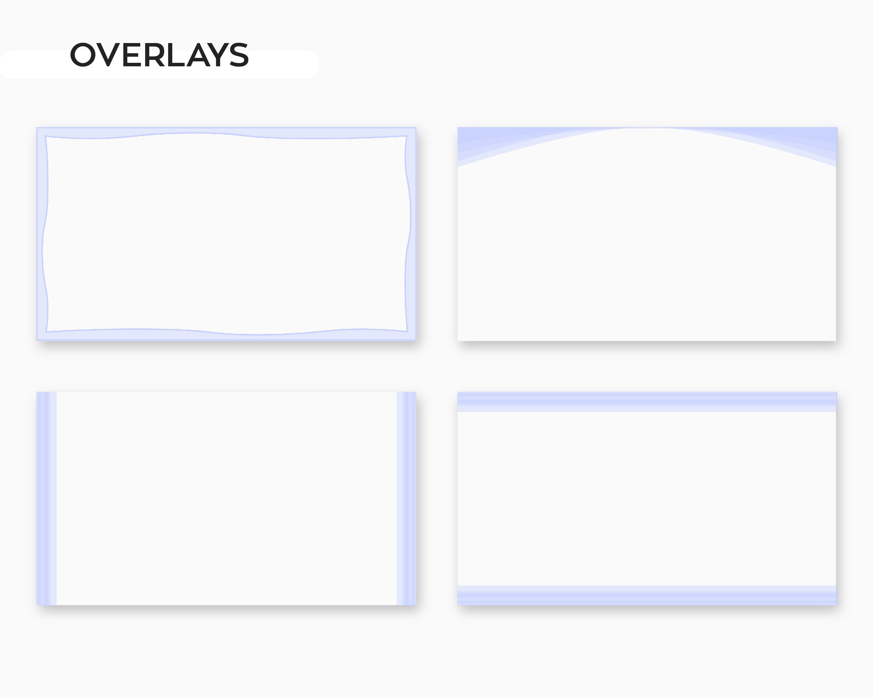 Pastel Purple Transparent Twitch Streaming Overlay Custom - Etsy