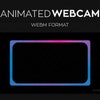 Animated Black Blob Slime Lava Lamp Effect, Webcam Frame for Streaming ...