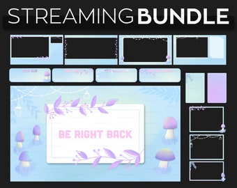 Neon Pink Blue Chatbox Overlay for Streamers Premade Twitch - Etsy