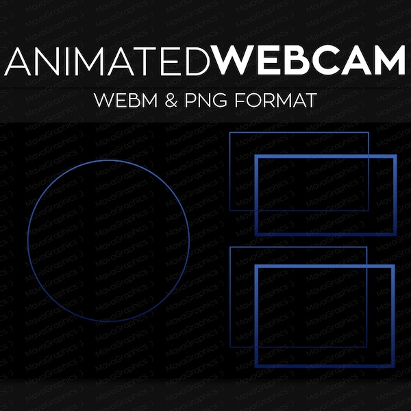 Circle Webcam Overlay - Etsy