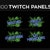 Yellow Black Chatbox Overlay for Streamers | Premade Twitch Streamlabs ...