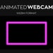 Pink Animated Webcam Frame Overlay, Webcam Border, Custom Twitch ...