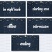 Dark Blue Night Stars Twitch Banner | Custom PNG Banner Stream Screens ...