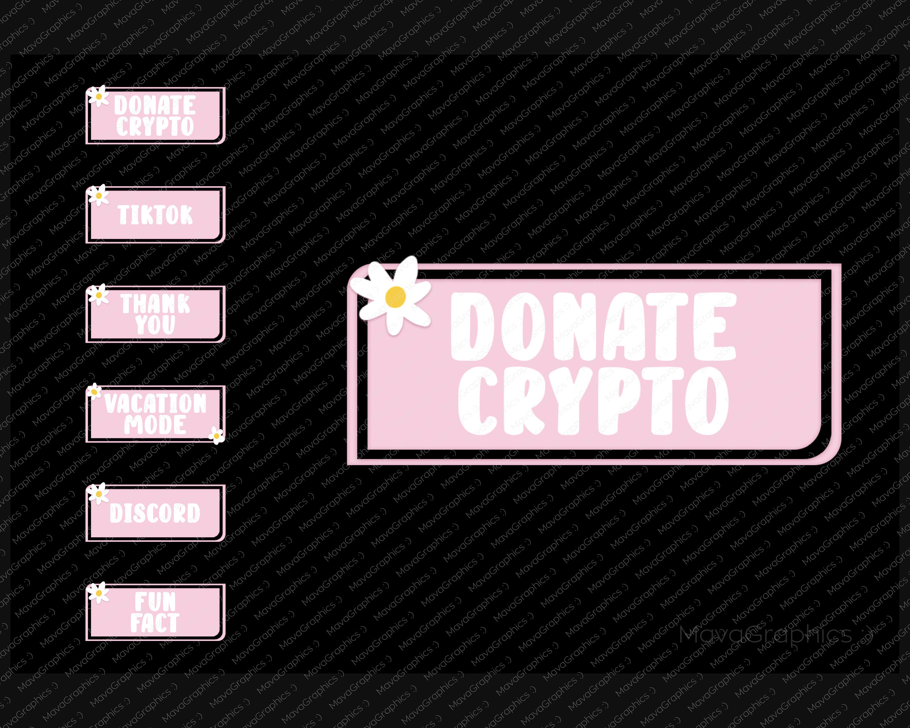 100 Daisy Kawaii Twitch Panels With Numbers for Streamers, PNG Twitch ...