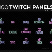 Christmas Tree Frame Overlay, Black White Webcam Border, Premade Twitch ...