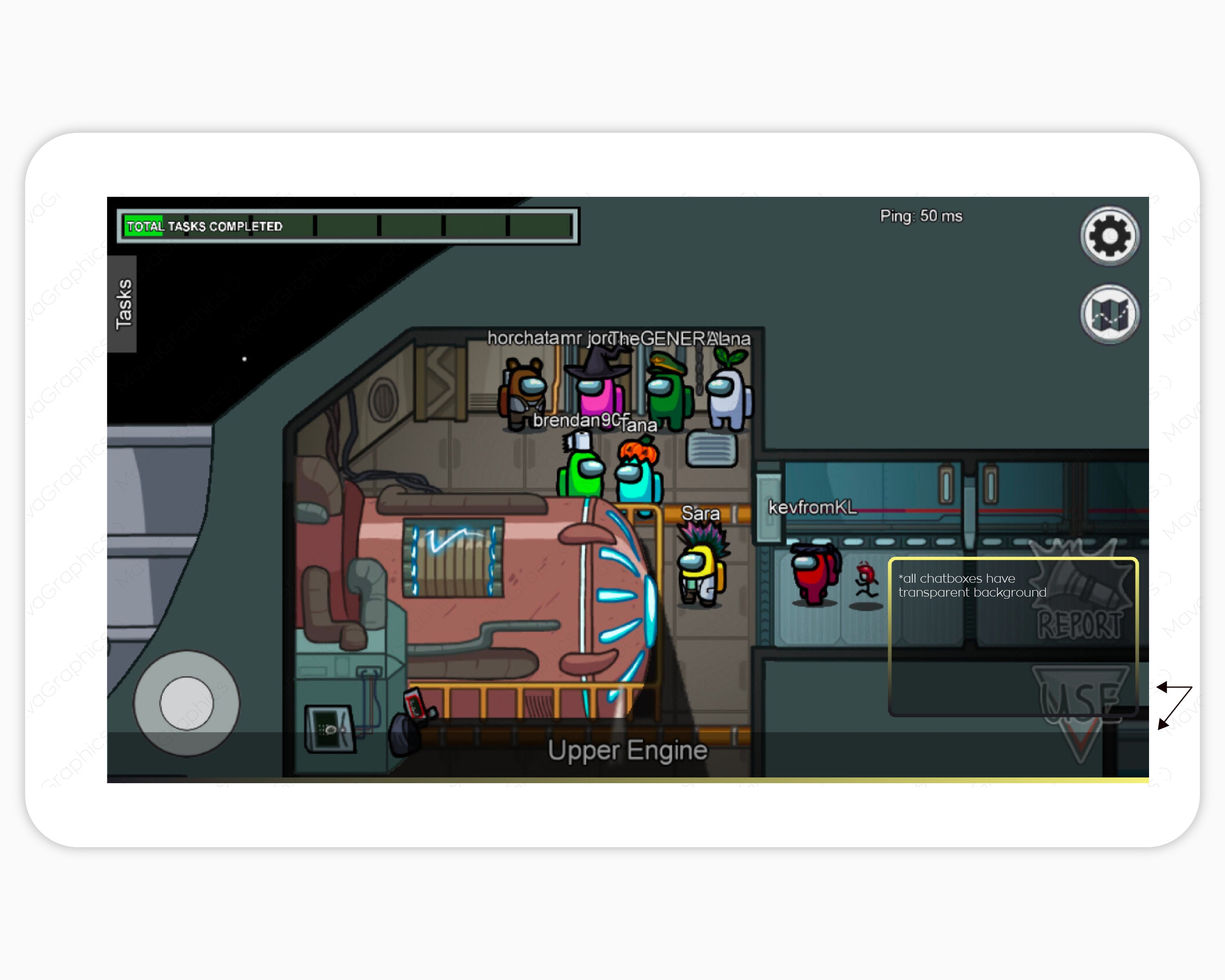 Yellow Black Chatbox Overlay for Streamers Premade Twitch Streamlabs ...