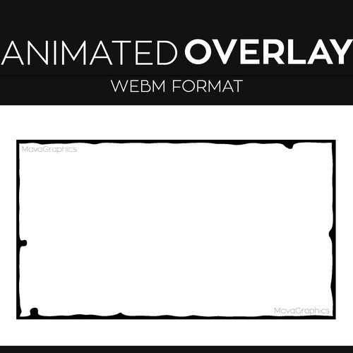 Animated Black Blob Slime Lava Lamp Effect Webcam Frame for - Etsy