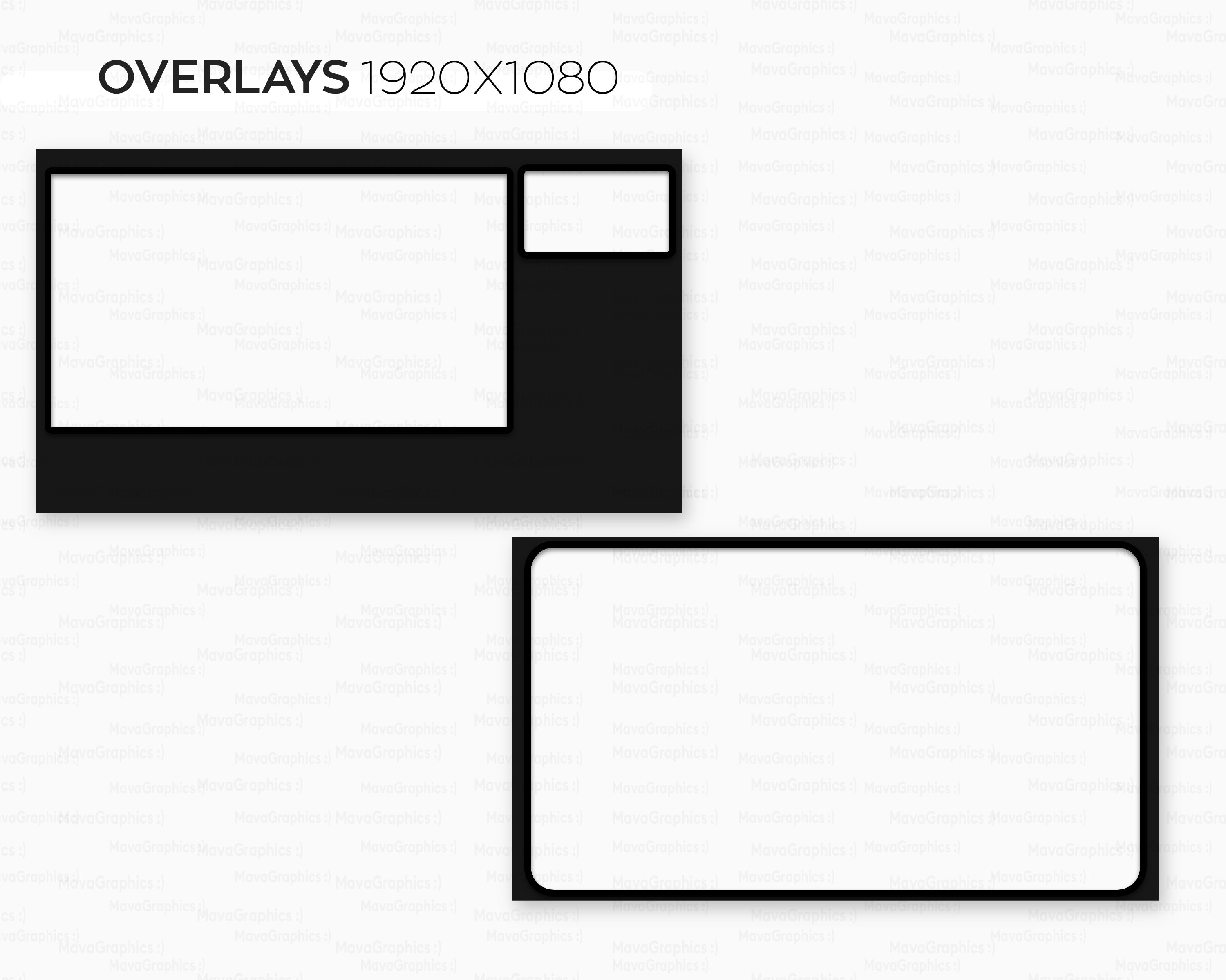 Drawing & Illustration Art & Collectibles Digital Custom Simple Overlay ...