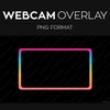 Christmas Tree Frame Overlay, Black White Webcam Border, Premade Twitch ...