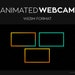 Simple Animated Rainbow Webcam Frame for Streaming, Webcam Border ...