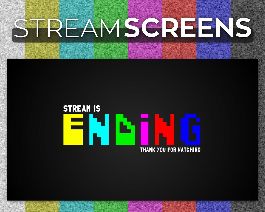 Stream Screens for Twitch | Custom PNG Banner Stream Screens for Live ...