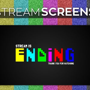 Stream Screens for Twitch | Custom PNG Banner Stream Screens for Live ...