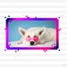 Gradient Pixel Webcam Frame Overlay, Webcam Border, Premade Twitch ...