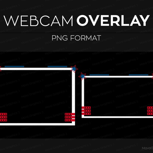 Twitch Overlay 4th of July - Etsy