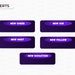 Black and Purple Twitch Streaming Overlay | Custom Twitch PNG Overlay ...