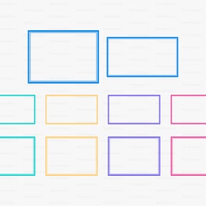 Twitch Webcam Frame Streaming Overlay Set, Webcam Border, Custom Twitch ...