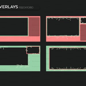 Vine Twitch Overlay for Live Streaming | Premade Twitch Overlay Bundle ...