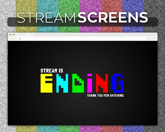 Stream Screens for Twitch Custom PNG Banner Stream Screens | Etsy