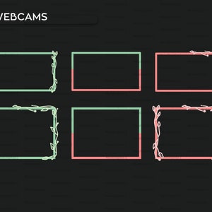 Vine Twitch Overlay for Live Streaming | Premade Twitch Overlay Bundle ...