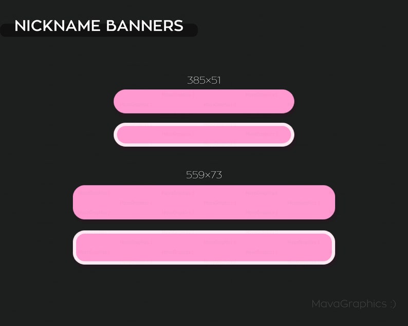 Cute Pink Twitch Streaming Overlay Custom Twitch PNG Overlay Set Bundle ...