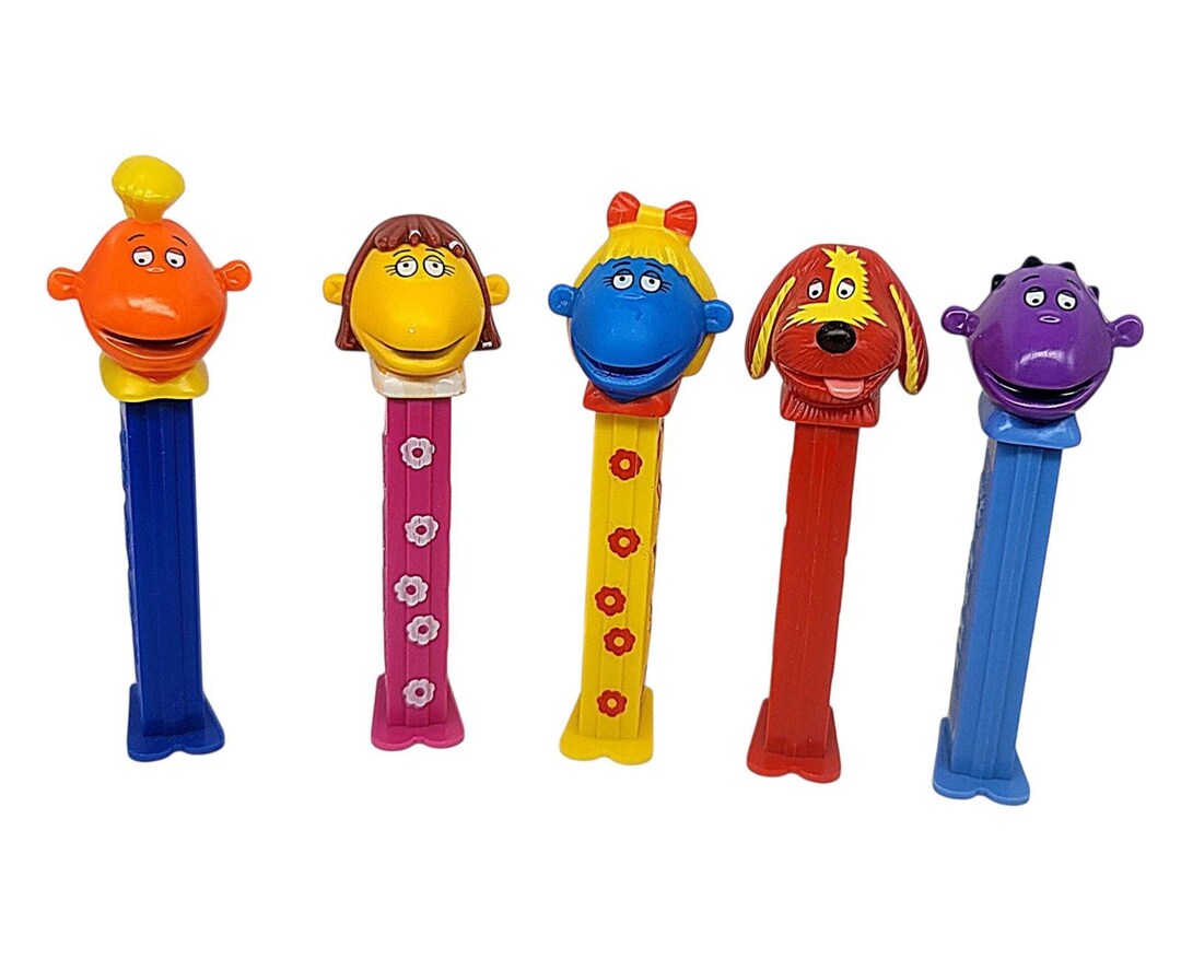 PEZ Dispensers Tweenies Lot of 5 Jake Doodles Bella Milo Fizz - Retired ...