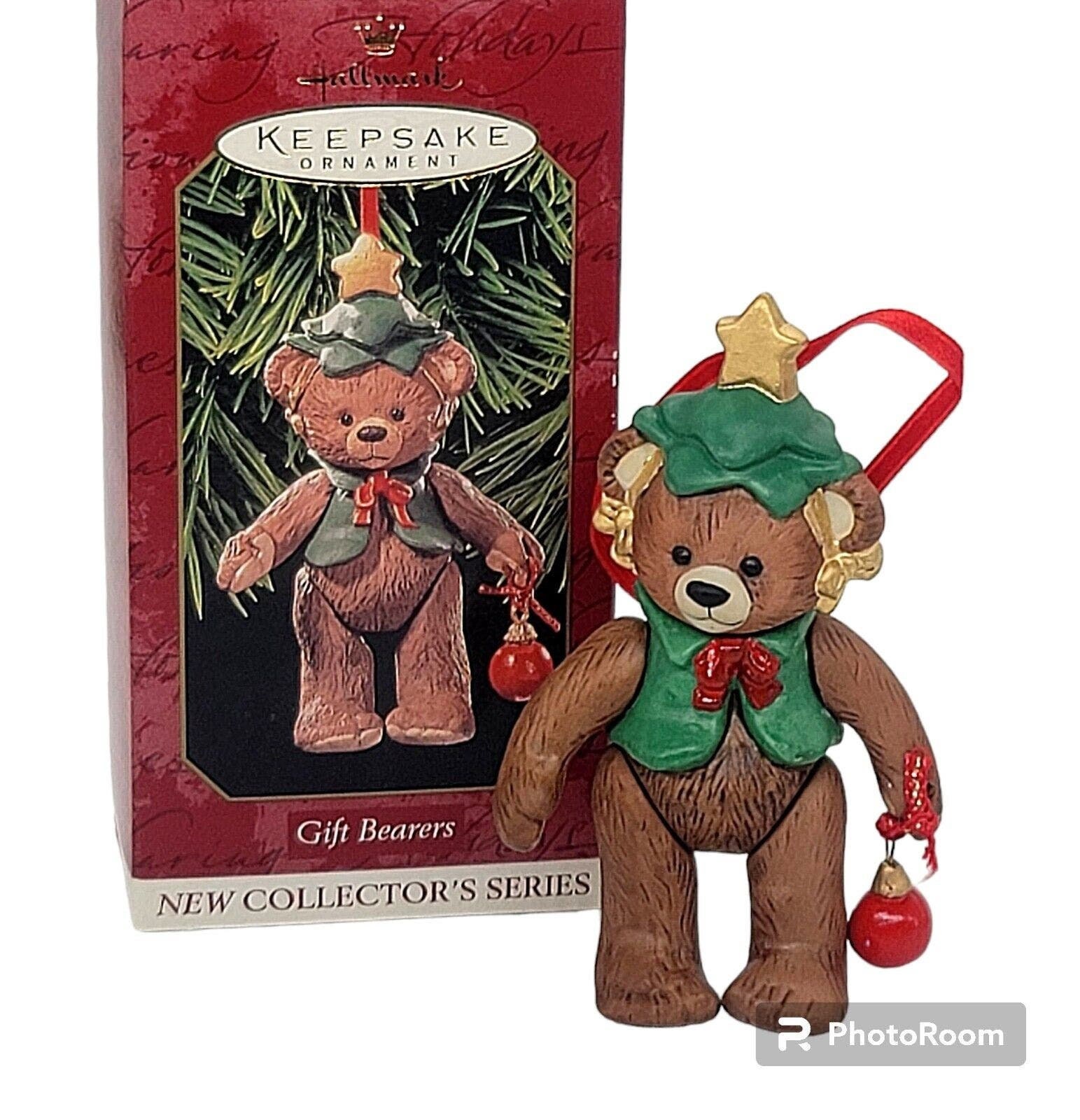 1999 Hallmark Keepsake Christmas Ornament Gift Bearers Porcelain ...