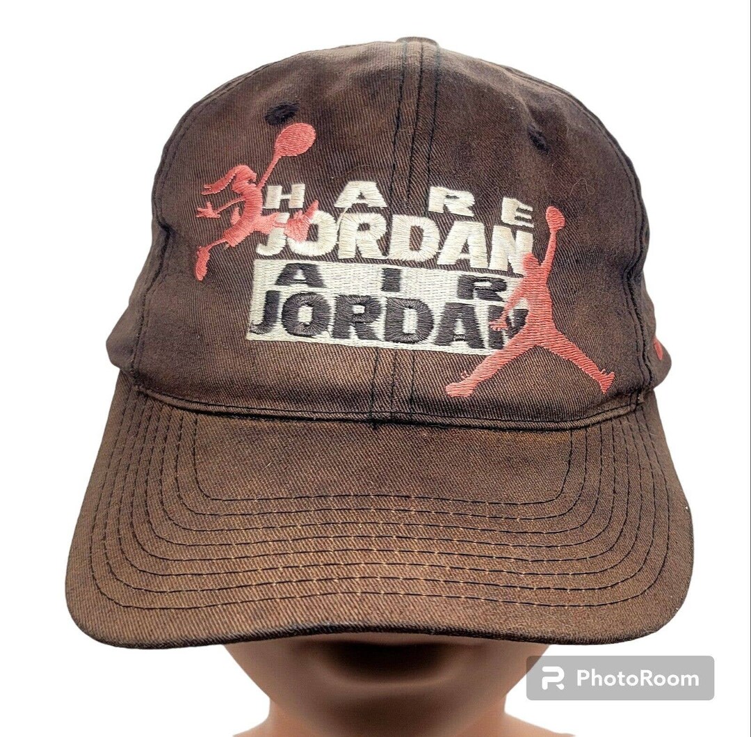 Vintage Nike Hare Air Jordan 1991 Bugs Bunny Michael Hat Cap Small 90s ...