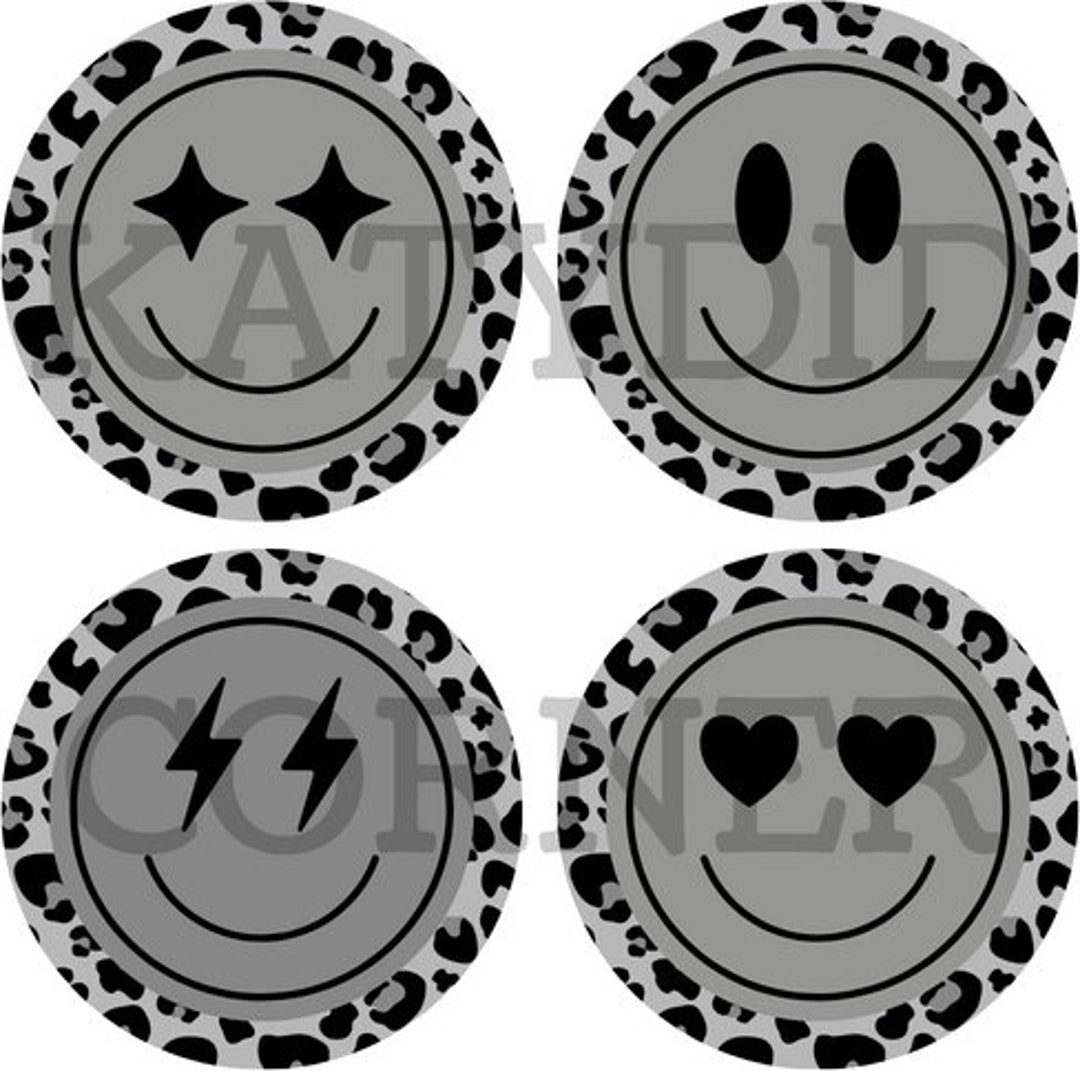 Retro Smiley Face Car Freshie Cardstock Download, Freshie Cardstock ...