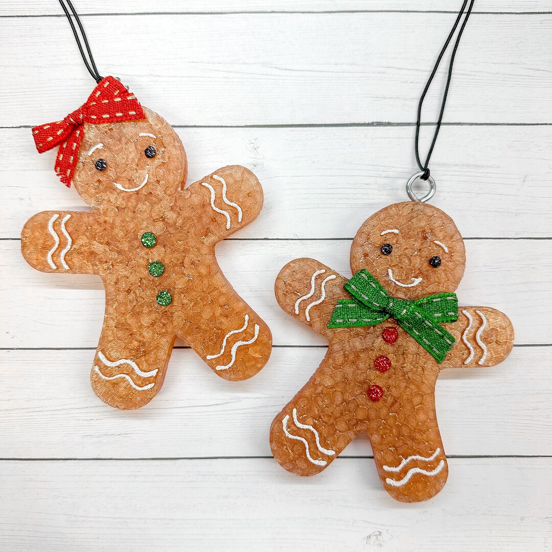 Gingerbread Man Freshie, Gingerbread Girl Freshie, Christmas Freshie ...