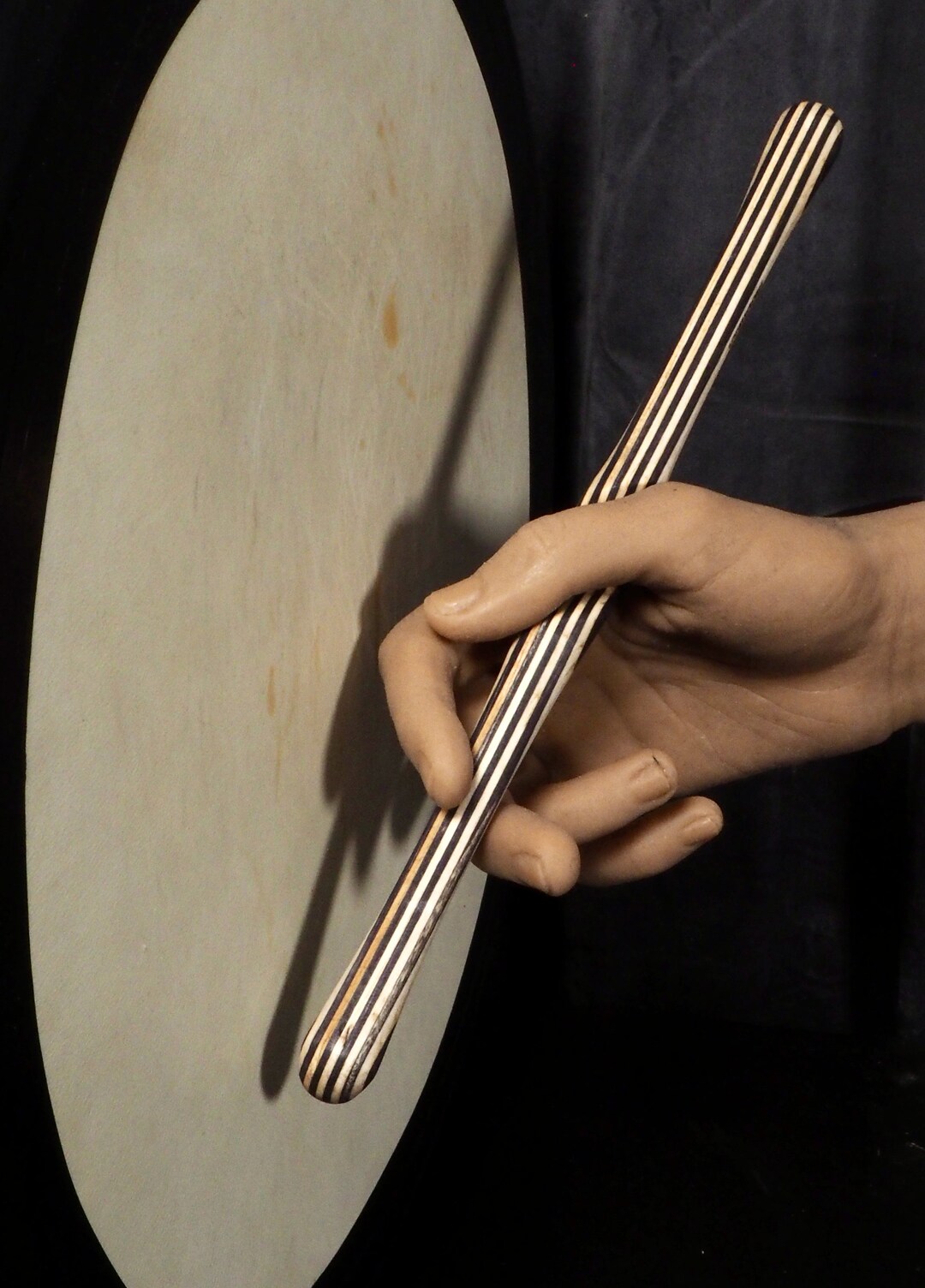 Bodhrán Tipper 11" Hardwood (spectraply) With Offset Ergonomic Grip ...