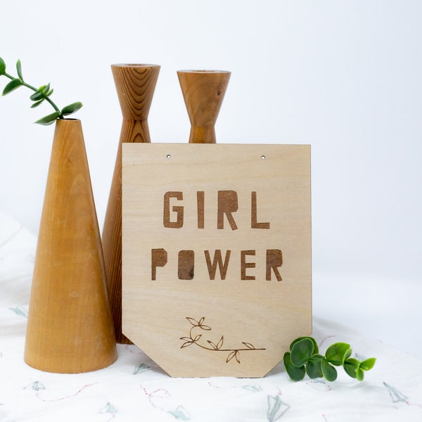 Girl Power Sign - Etsy