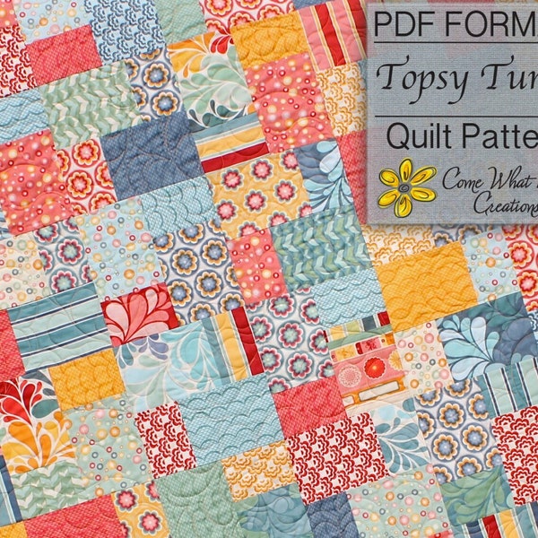 Easy Quilt Pattern - Etsy