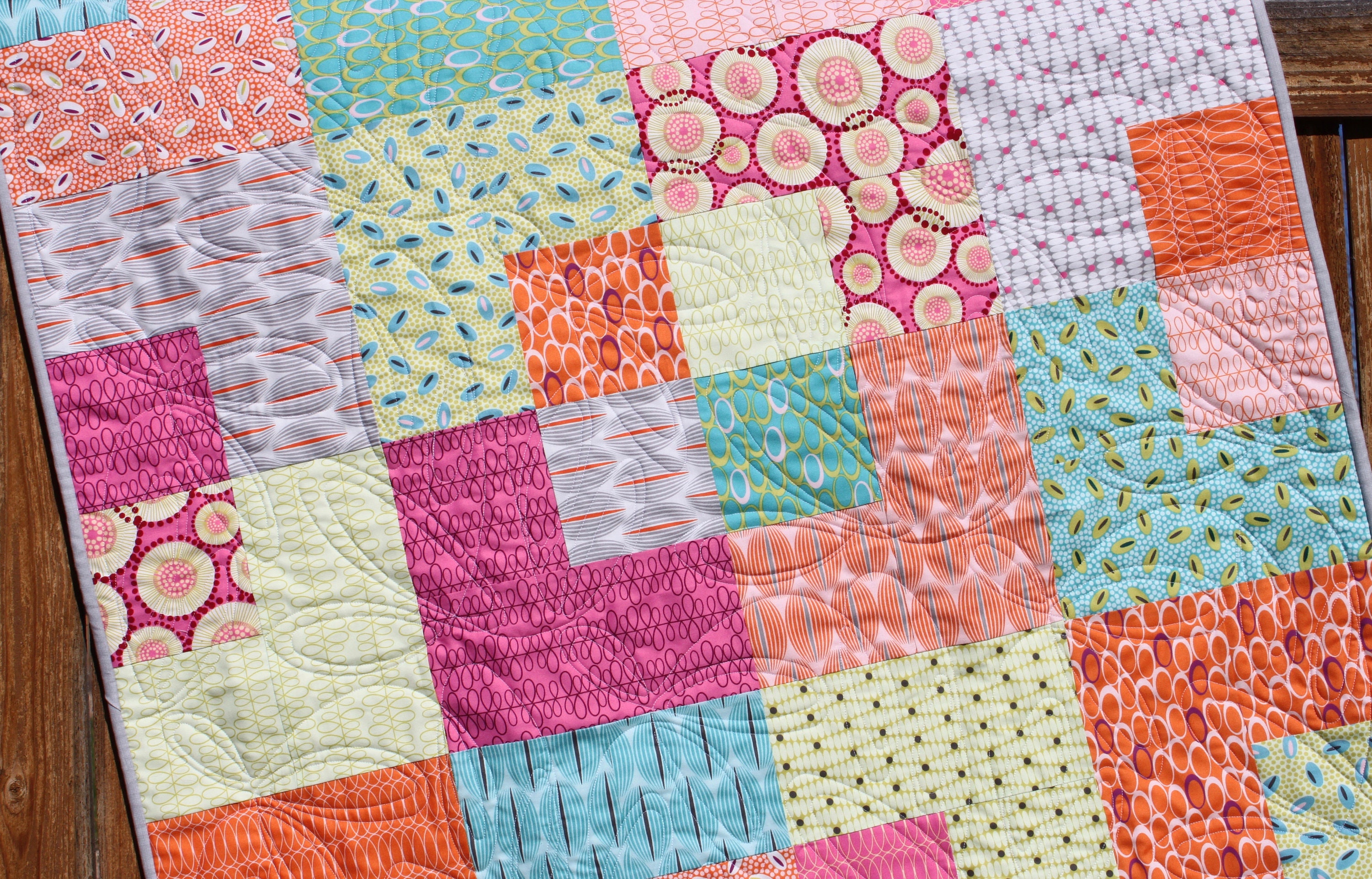 Baby Quilt Pattern Layer Cake Quilt Pattern Squared Away - Etsy Australia