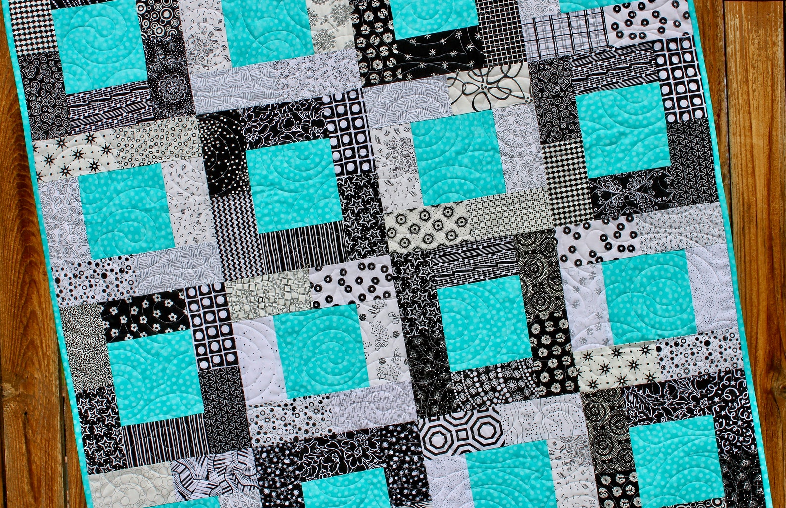Baby Quilt Pattern, Lap Quilt Pattern, Scrap Quilt Pattern, Digital ...