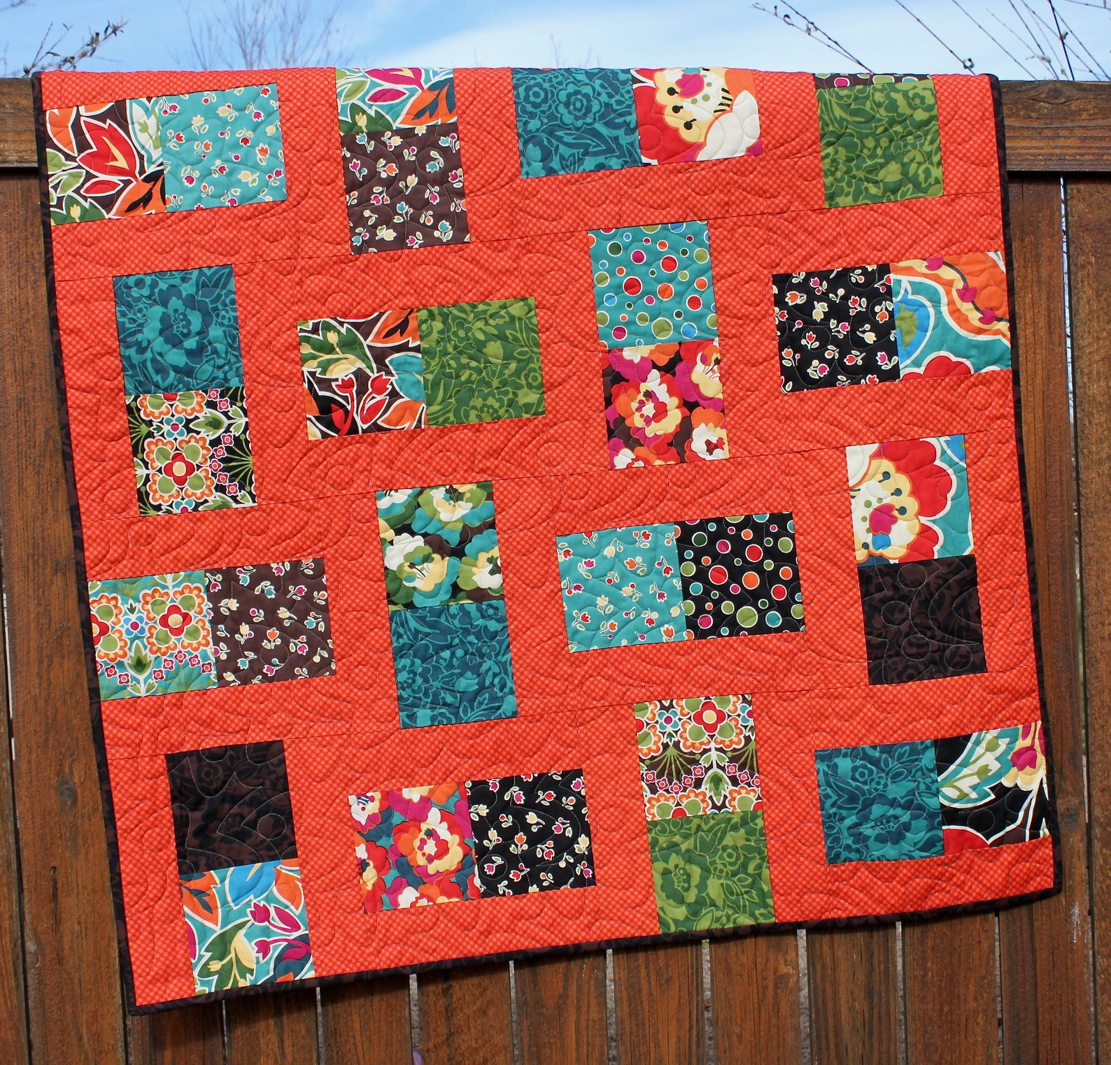 Lap Quilt Pattern, Baby Quilt Pattern, Charm Pack Quilt Pattern, Easy ...