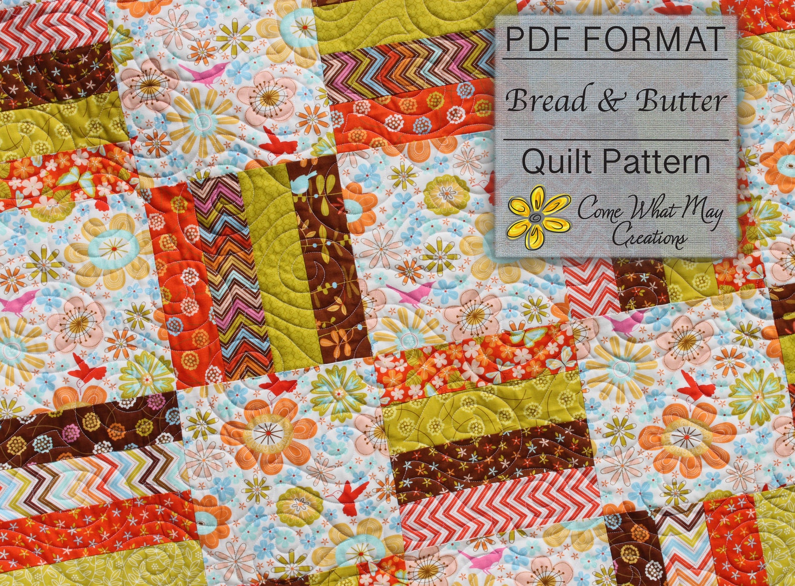 Baby Quilt Pattern, Jelly Roll Quilt Pattern, Lap Quilt Pattern ...