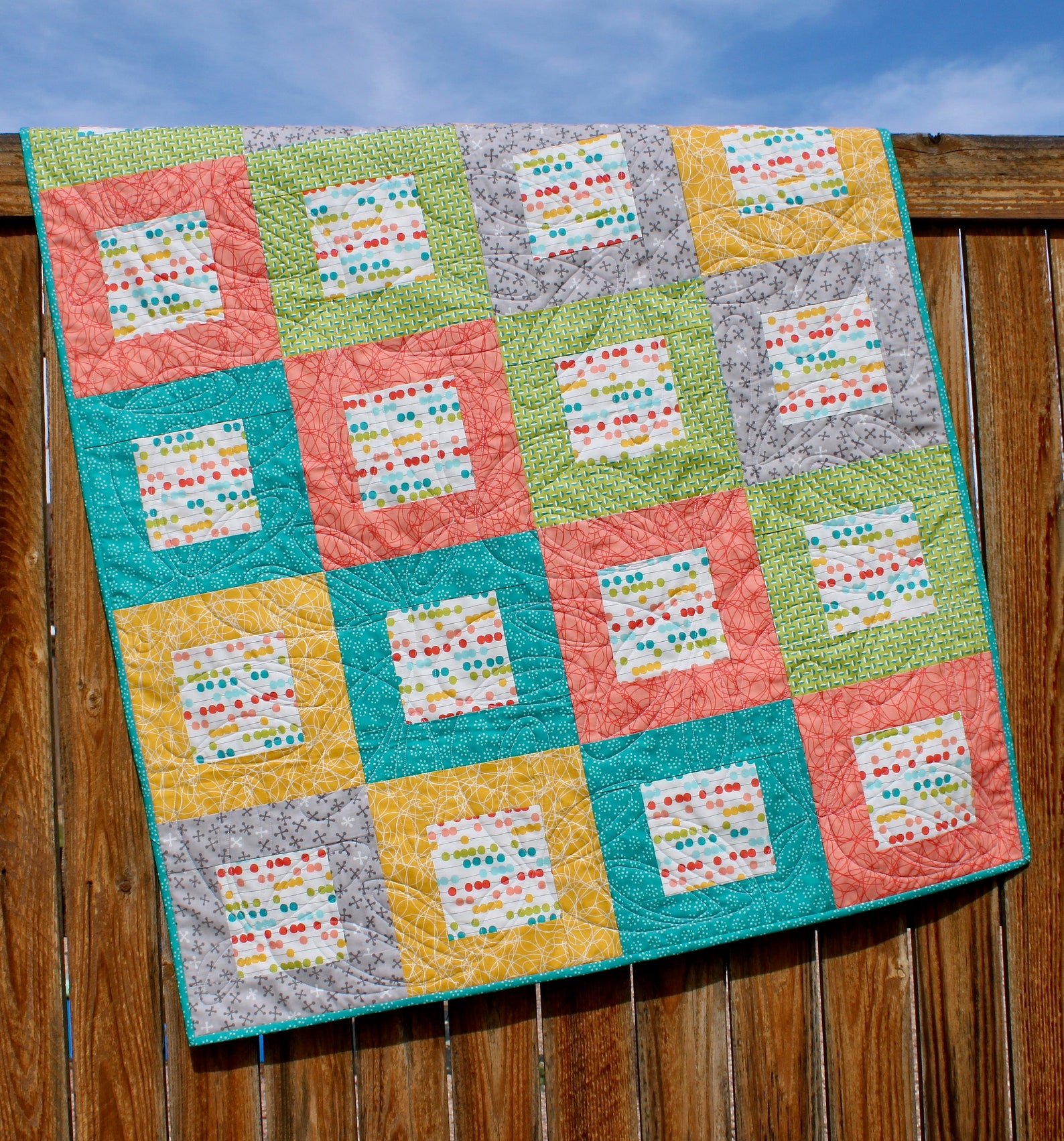 Baby Quilt Pattern Fat Quarter Quilt Pattern Lap Quilt - Etsy
