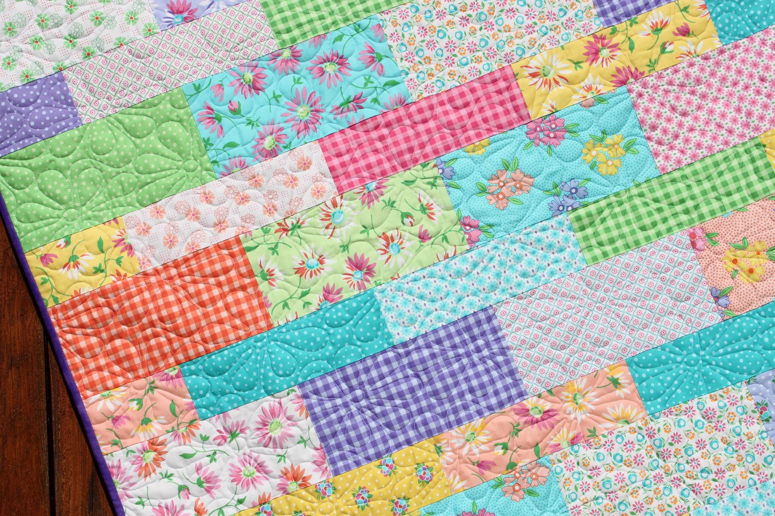 Baby Quilt Pattern, Lap Quilt Pattern, Layer Cake Quilt Pattern, Quilt ...