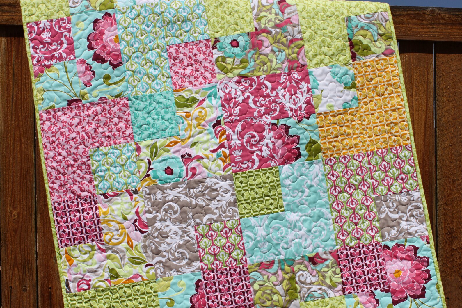 Baby Quilt Pattern Layer Cake Quilt Pattern Basic Quilt - Etsy